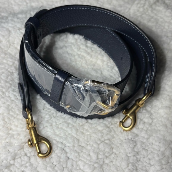 Coach | Bags | New Navy Blue Shoulder Bag Coach Purse Replacement Strap ...
